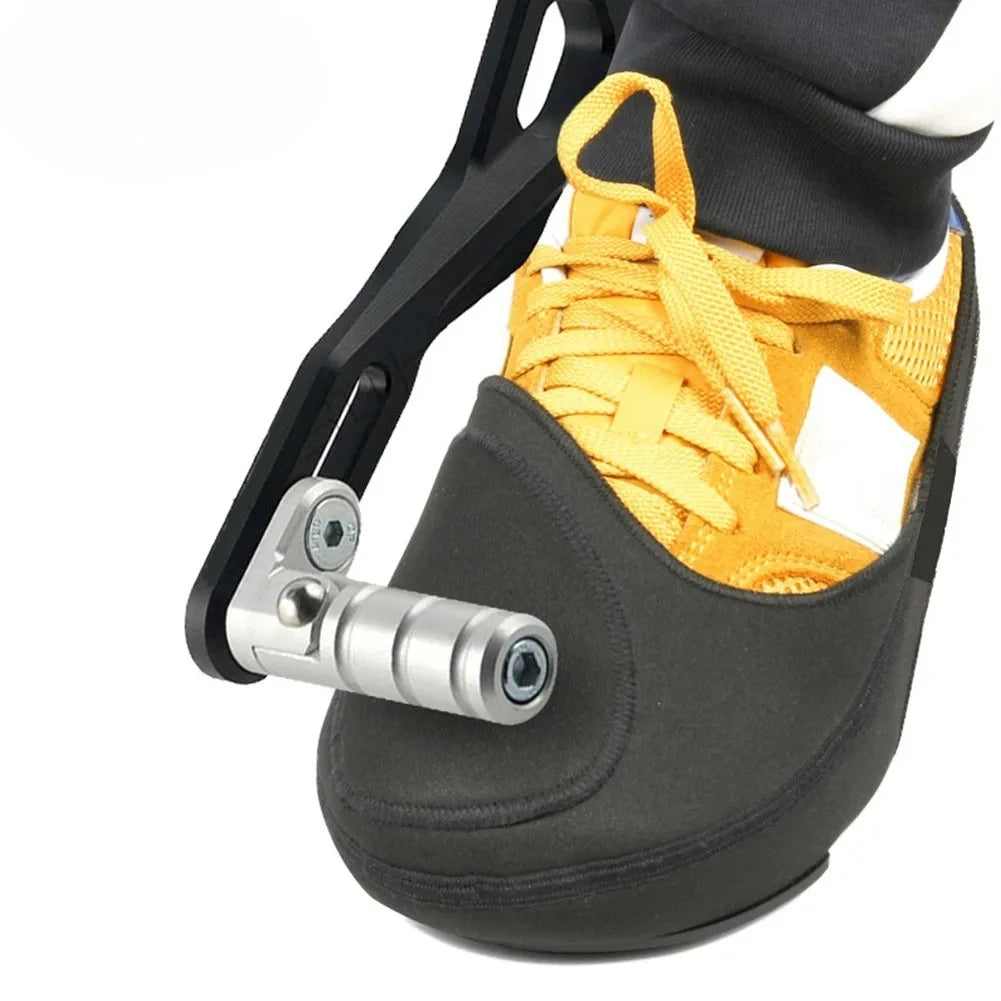 Motorcycle Gear Shifter Toe Protector - Waterproof Anti-Slip Black Boo ...