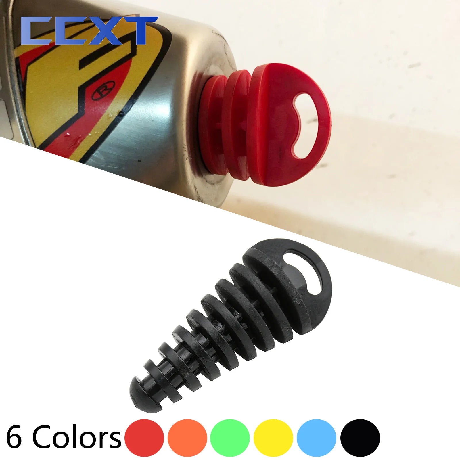 Universal Motorcycle Exhaust Pipe Wash Plug - PVC Tailpipe Protector f ...
