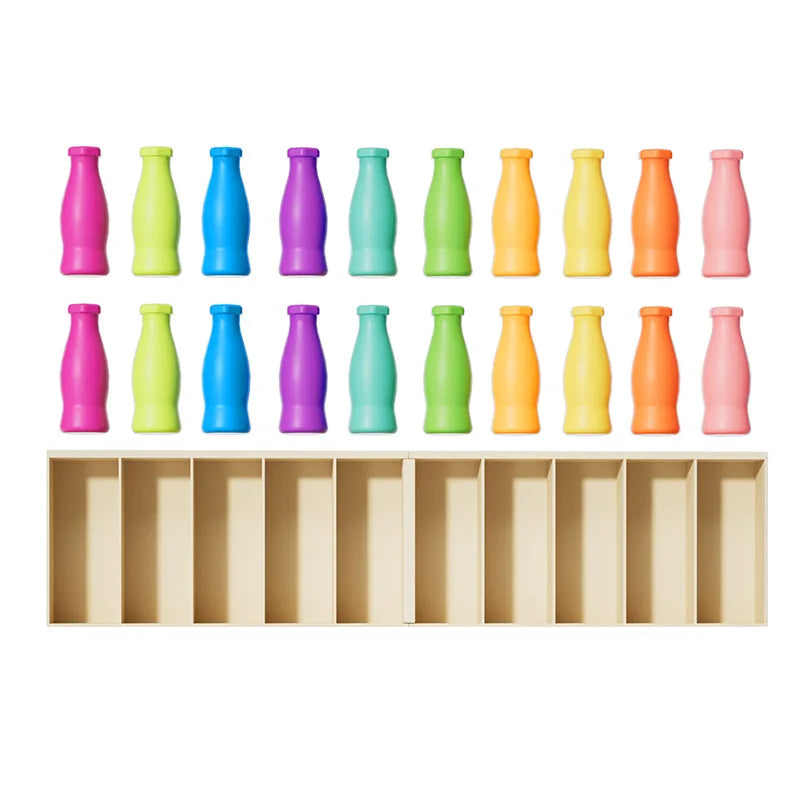 Children's Beverage Color Matching Memory Game - Interactive Board Puz ...